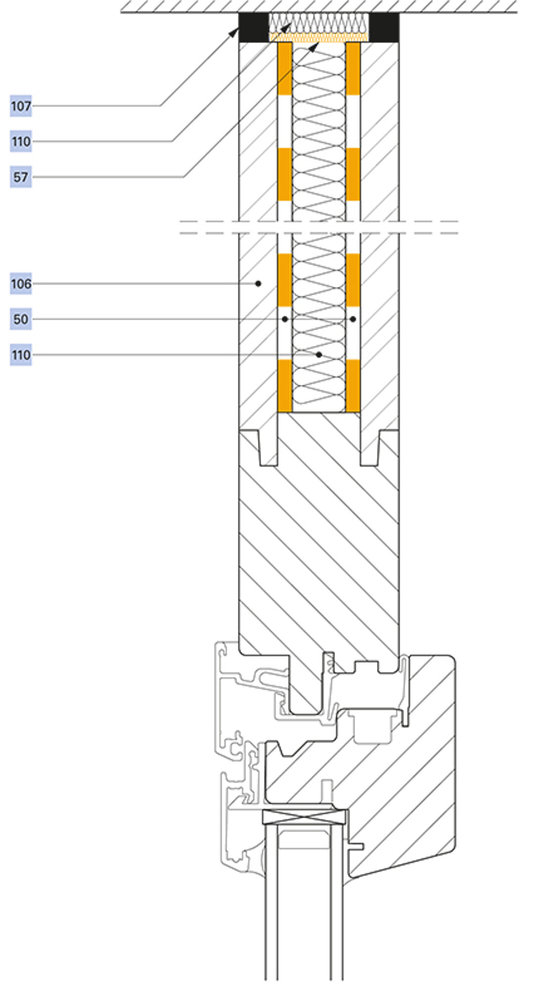 Frame extension: Frame extension - LS 018: Ampack